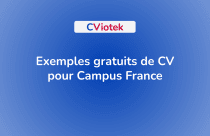 4 exemples gratuits de CV pour Erasmus à télécharger